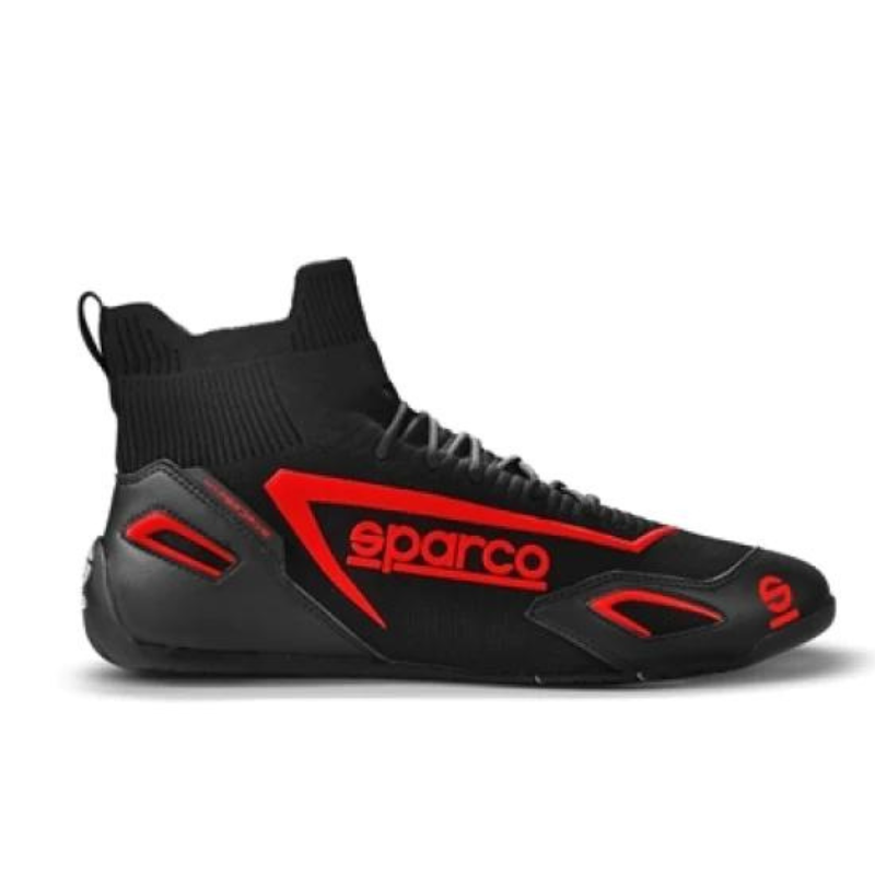 Sparco Hyperdrive Gaming Shoes Black & Red Size 42 - Phonerefix